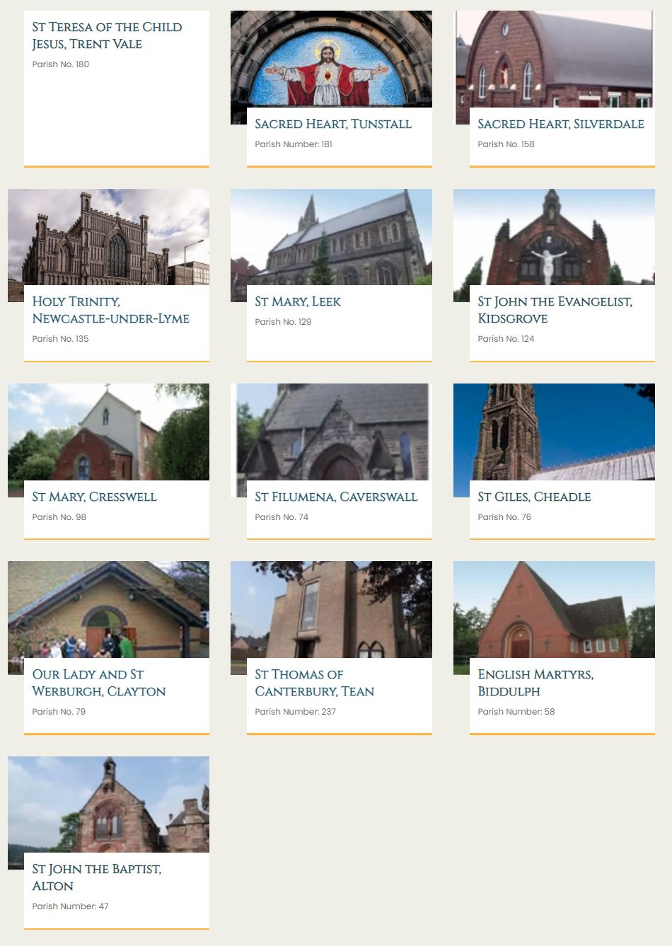 North Staffordshire Catholic Deanery – Archdiocese of Birmingham ...